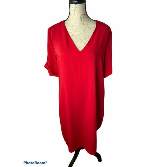 Ralph Lauren | Dresses | Ralph Lauren Womens Roll Tab Sleeve Shift ...
